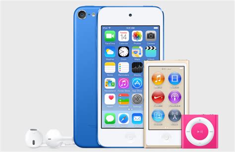 Ipod Touch Updated With Iphone 6 Specs Alongside Gold Nano And Shuffle