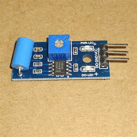 Vibration Sensor Alarm Sensing Switch Module Vibration Module Shopee