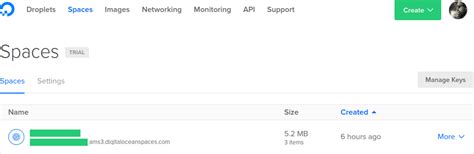 Using Digitalocean Spaces Object Storage With Fuse