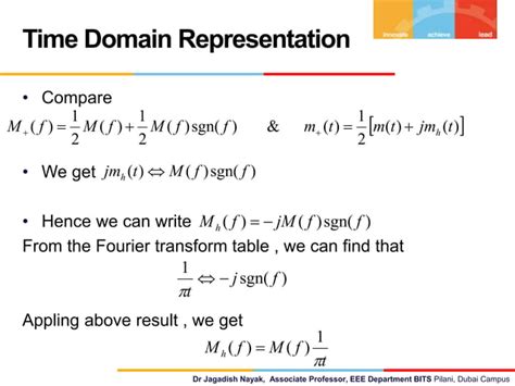 8 Ssb Mod And Demodulation Presentation Pptx