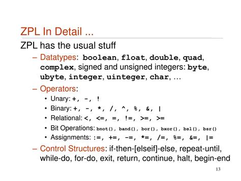 PPT The Basics Of ZPL PowerPoint Presentation Free Download ID