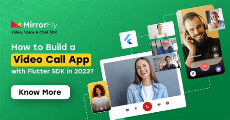 build a flutter video calling app with mirrorfly sdk