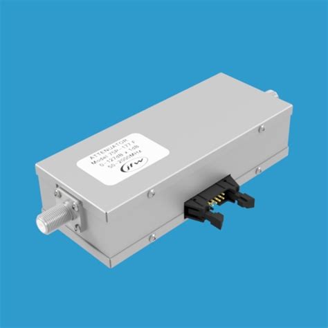 Programmable Attenuator 0 1 40 Ghz 0 31db X 1db 50p 2072 Jfw Industries
