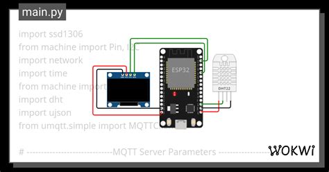 MicroPython MQTT Weather Logger ESP32 Copy Wokwi ESP32 STM32