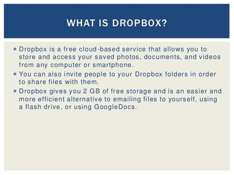 dropbox tutorial for pc