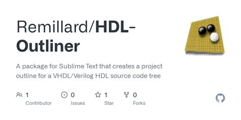 github remillard hdl outliner a package for sublime text that