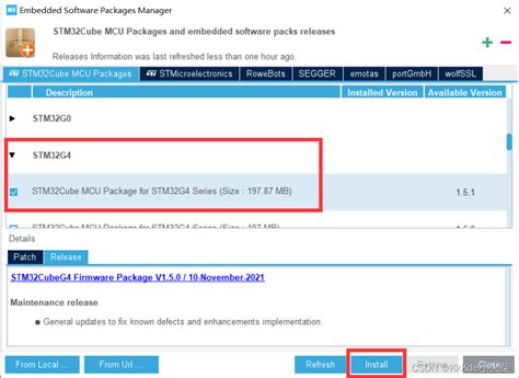 【蓝桥杯嵌入式组】hal库stm32cubemx学习笔记一：软件安装 hal库安装 csdn博客