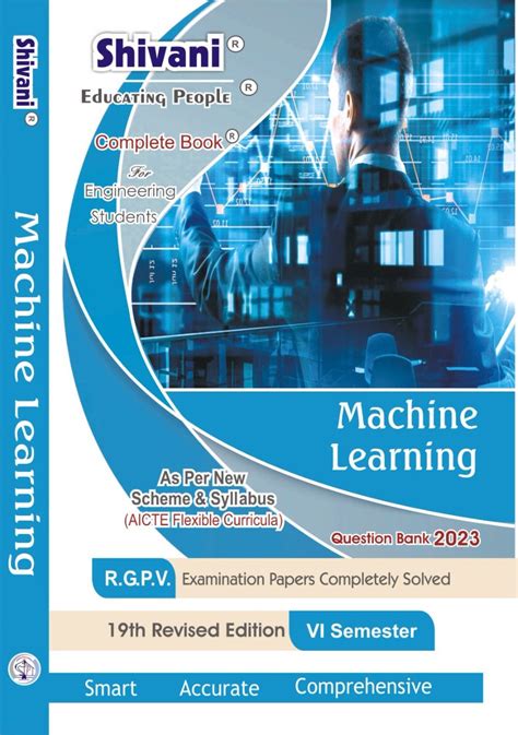machine learning b tech 6th sem cs 2023 edition shivani publications
