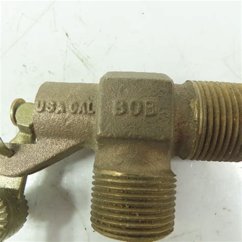 ROBERT MFG BOB 1 1 4 NPT Brass Float Valve Bullseye Industrial Sales