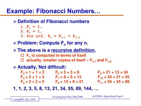 Ppt Recursive Algorithm Recursive Algorithm Recursive Algorithm