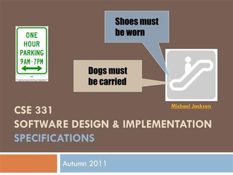 PPT - CSE 331 Software Design & Implementation specifications ...