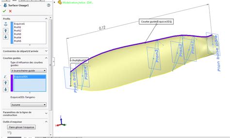 how to solve a self intersecting loft in sw grabcad questions