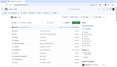 5 个热门好用的 Github 开源 AI 换脸项目 工具推荐
