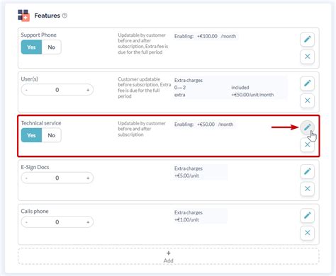 How To Update The Features In A Subscription Assistance And Documentation Proabono
