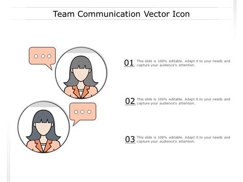 Team Communication Vector Icon Ppt Powerpoint Presentation Model Introduction