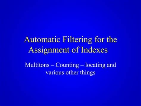 Identifying Vs Enumerating Objects Pptx Science
