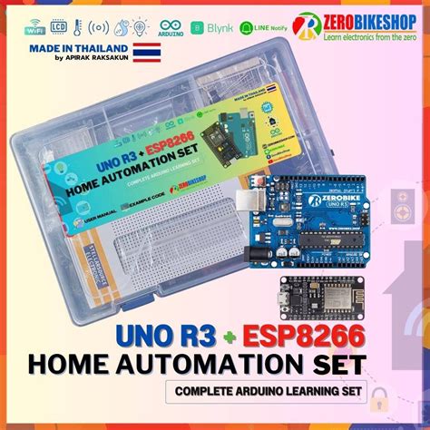 Arduino Uno R3 Nodemcu Esp8266 Home Automation Project Starter Kit