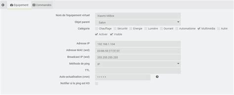 Erreur Mac Invalide Pour Wol Communication Communauté Jeedom