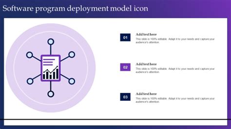 Software Program Deployment Model Icon Demonstration PDF PowerPoint Templates