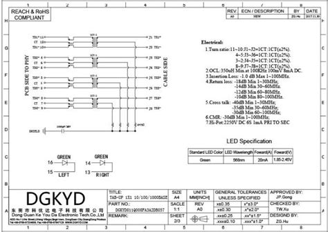 Gigabit Ethernet Filter Rj45 Network Port Connector Shielded Light Socket Gold Plated 30u
