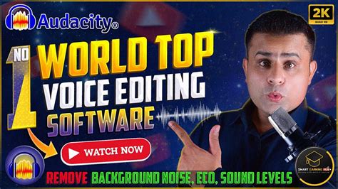 How To Record And Edit Voice For Youtube Videos Audacity Tutorial For Beginners Audacity