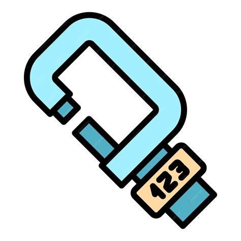 Premium Vector Digital Micrometer Laboratory Icon Outline Digital Micrometer Laboratory Vector