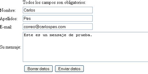 Cómo generar un formulario de contacto php