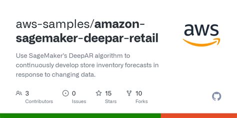 Github Aws Samplesamazon Sagemaker Deepar Retail Use Sagemakers