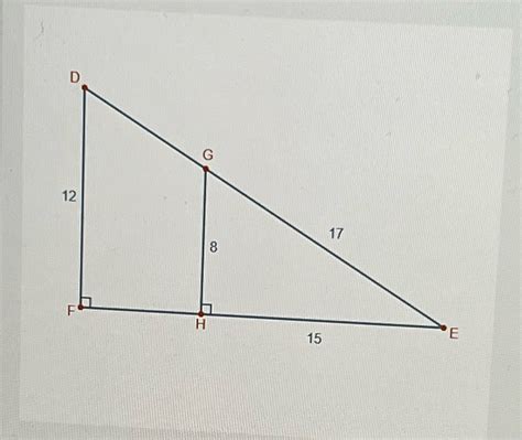 [solved] an image of similar triangles is shown use the image to