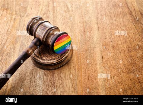 Lgbt Laws Litigation Marriage Laws And Equality For Lgbt Concept Stock