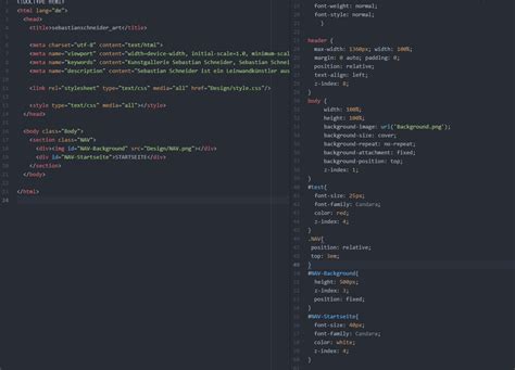 Css Html Text Ist Unsichtbar Computer Webseite Programmieren