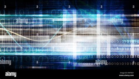 Science Abstract And Medical Data In A Lab Stock Photo Alamy