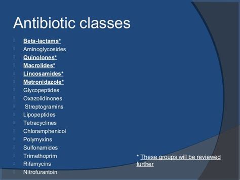 Macrobid Class Of Antibiotics