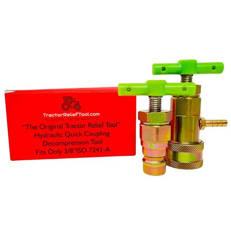 3 8 Iso 7241 A Hydraulic Coupling Decompression Relief Tool Tractor
