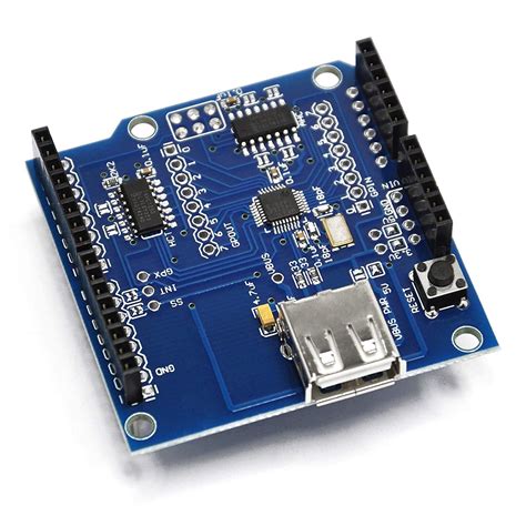 Shield Usb Host P Arduino Circuito Facil Componentes Eletronicos