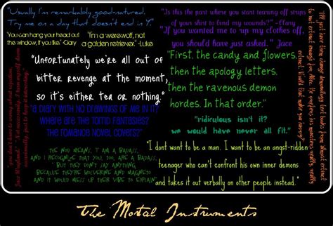 Mortal Instruments Series Quotes Quotesgram