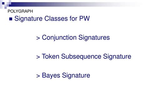 Ppt Polygraph Automatically Generating Signatures For Polymorphic