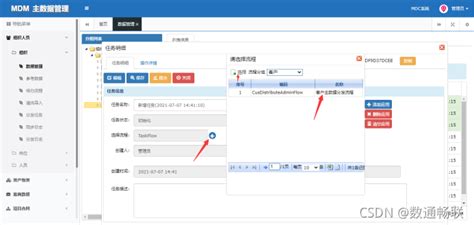 主数据分发配置手册 数通畅联的博客 csdn博客