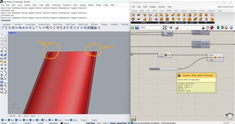 Offset Surface Keeps Ending Up Distorted Help Needed Grasshopper