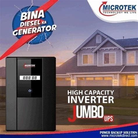 Single Microtek Jmsw 2500 Inverter At ₹ 12800 Piece In Badlapur Id 2855255272197