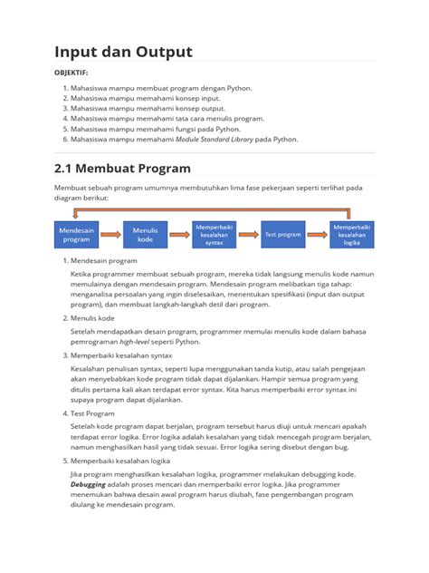 Mt Bab 2 Input Dan Output Pdf