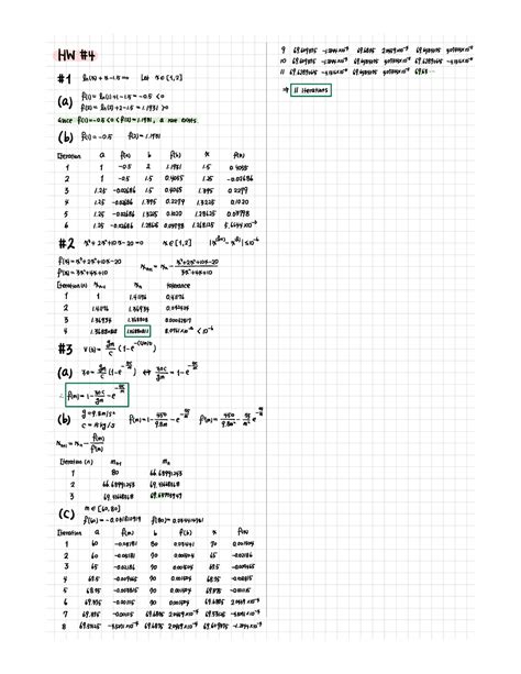 Assignment 4 Hw 4 9 69 1×10 4 69 2×10 4 69 4×10 10 69 1×10 4 69