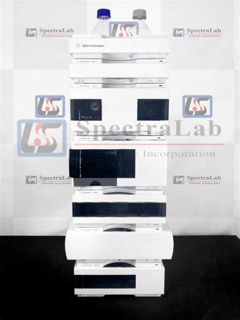 Agilent 1200 Series HPLC System With Diode Array Detector Degasser Spectralab Scientific Inc