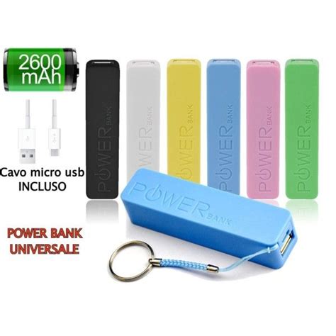 Batteria Esterna Mah Powerbank Caricatore Per Smartphone Tablet Universaledefault Title In