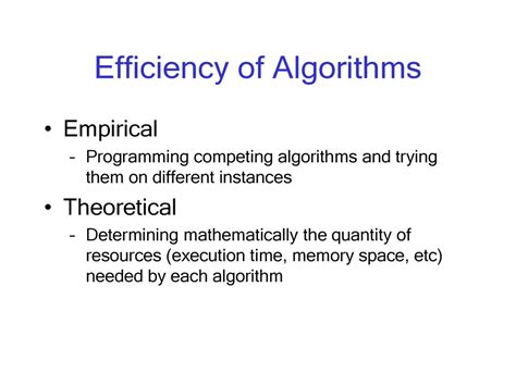 Algorithm Analysis Lectures 3 And 4 Ppt Download