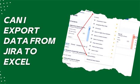 Can I Export Data From Jira To Excel Including Attachments Earn And