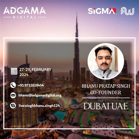 bhanu pratap singh on linkedin sigmaawadubai2024 digitalmarketing