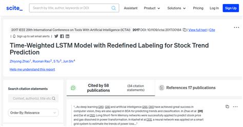 time weighted lstm model with redefined labeling for stock trend prediction