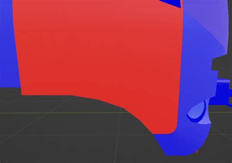 Recalculating Normals In Blender Messes Up Faces Building Support