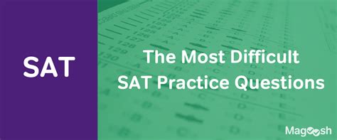 10 Most Difficult Sat Questions Magoosh Blog Sat